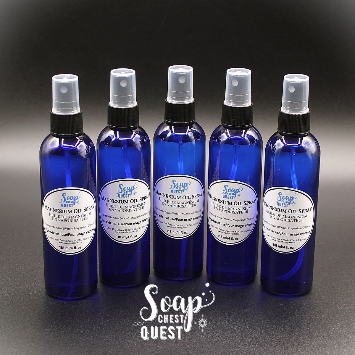 Magnesium Oil Spray – Soap Chest Quest